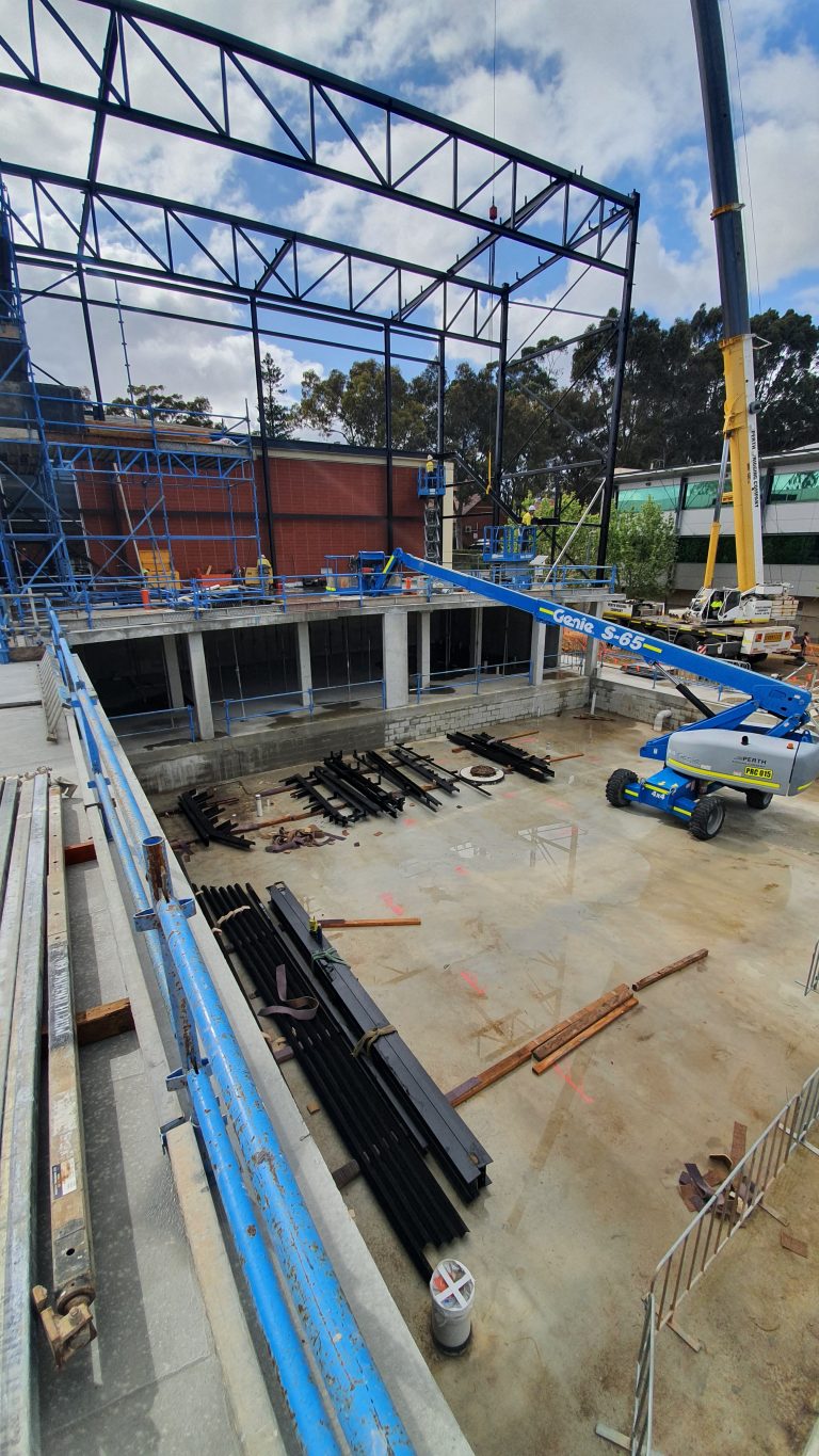 The new Multipurpose Auditorium at Perth Modern School reaches another ...