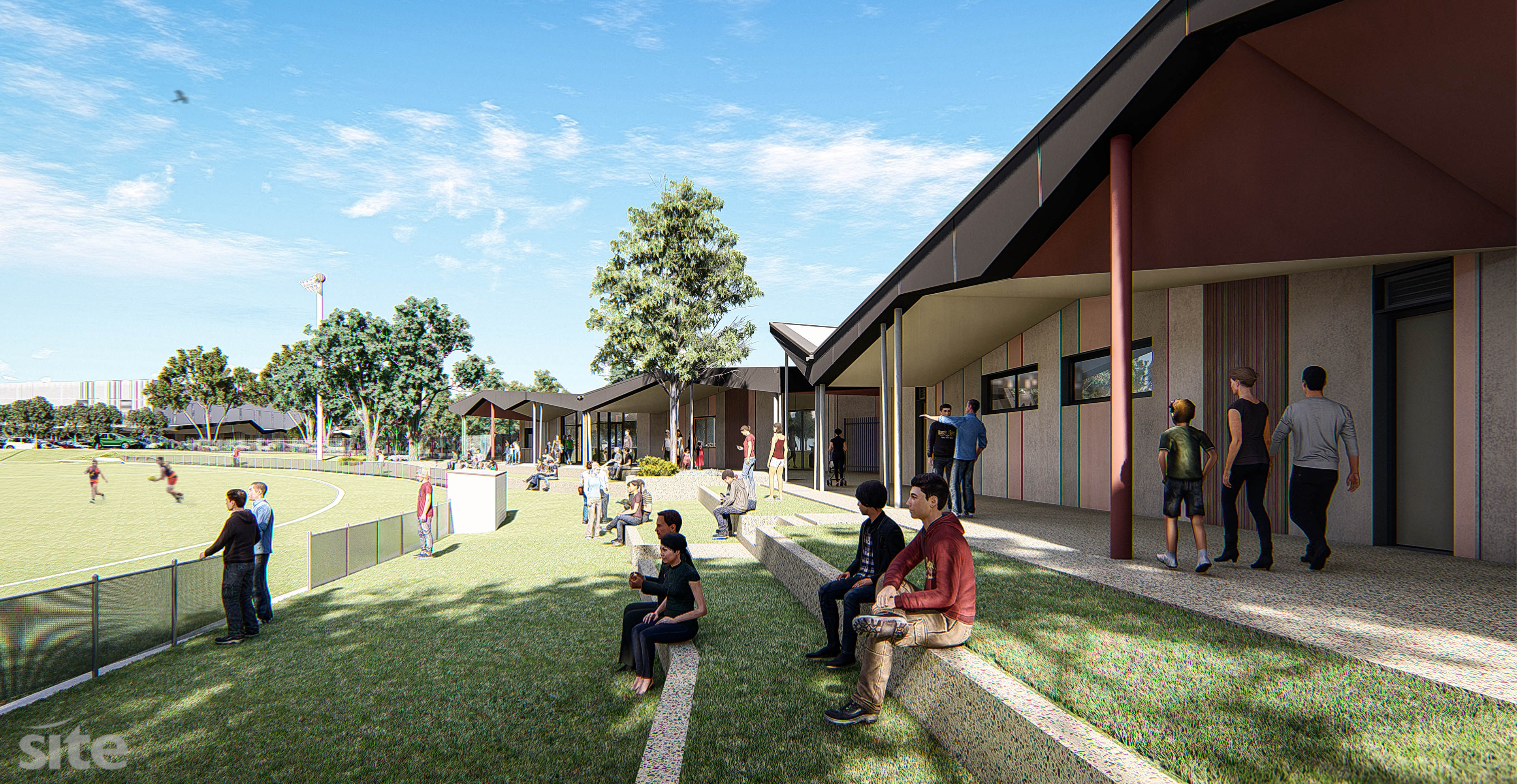 Baldivis District Sports Complex - Site Architecture Studio